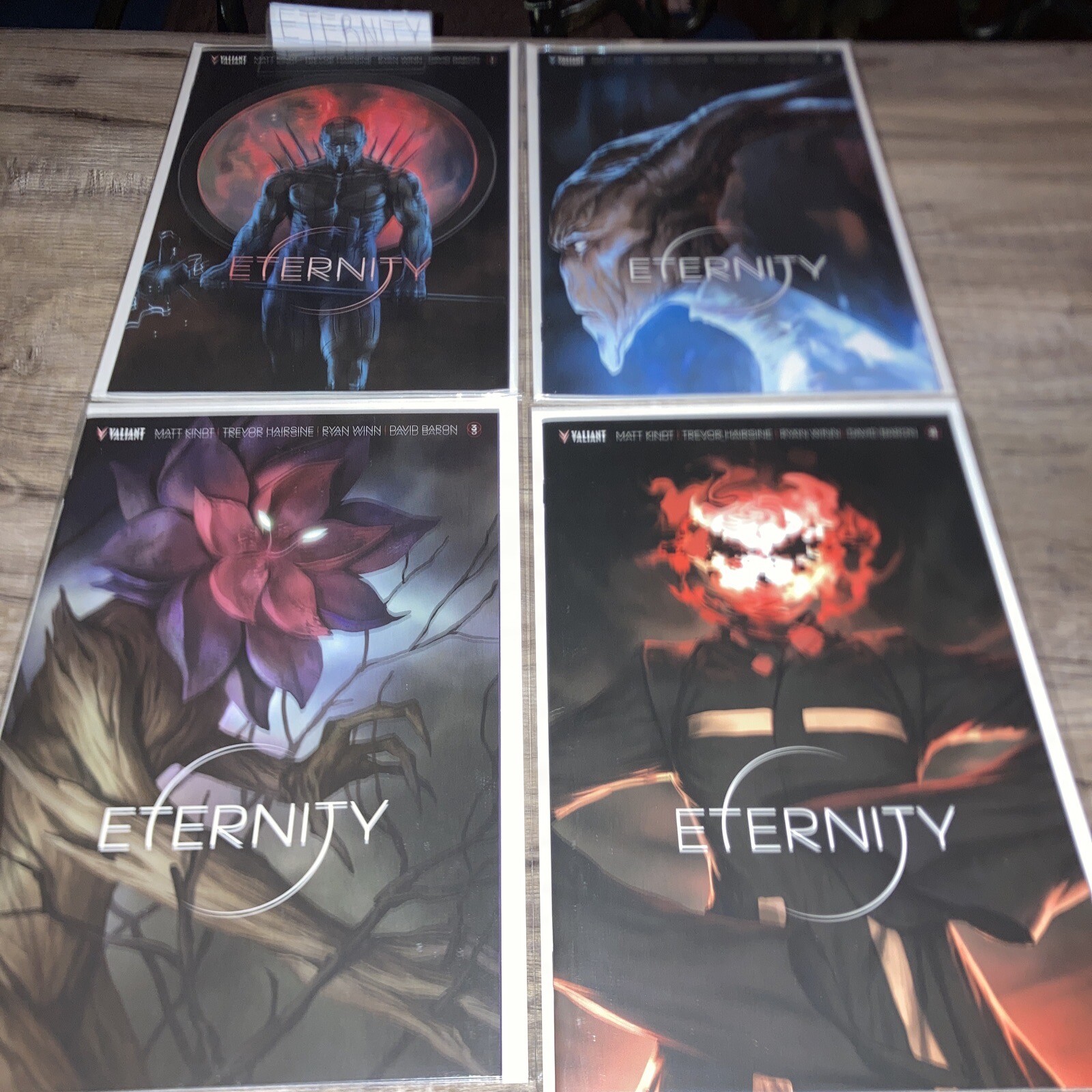 Eternity #1-4 Complete Series Valiant 2017 Matt Kindt | eBay