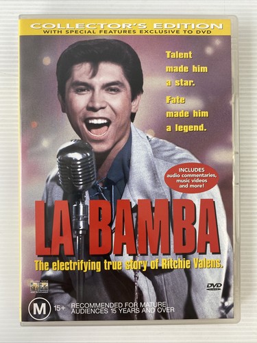 La Bamba (DVD, 1987) Lou Diamond Phillips - Very Good Condition Region 4 9317731012372 | eBay