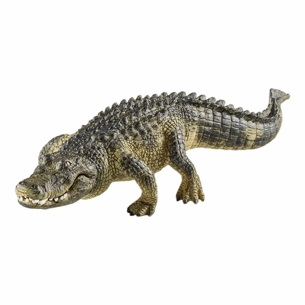 Schleich Wild Life Alligator Crocodile Predator Wild Animal Action ...