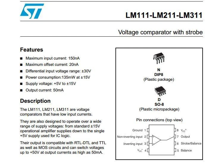 Lm311 Strobe