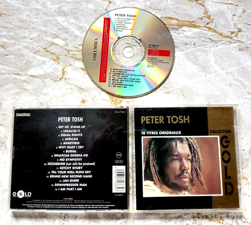 PETER TOSH - Best of ( Collection Gold ) CD ( 1992 ) | eBay