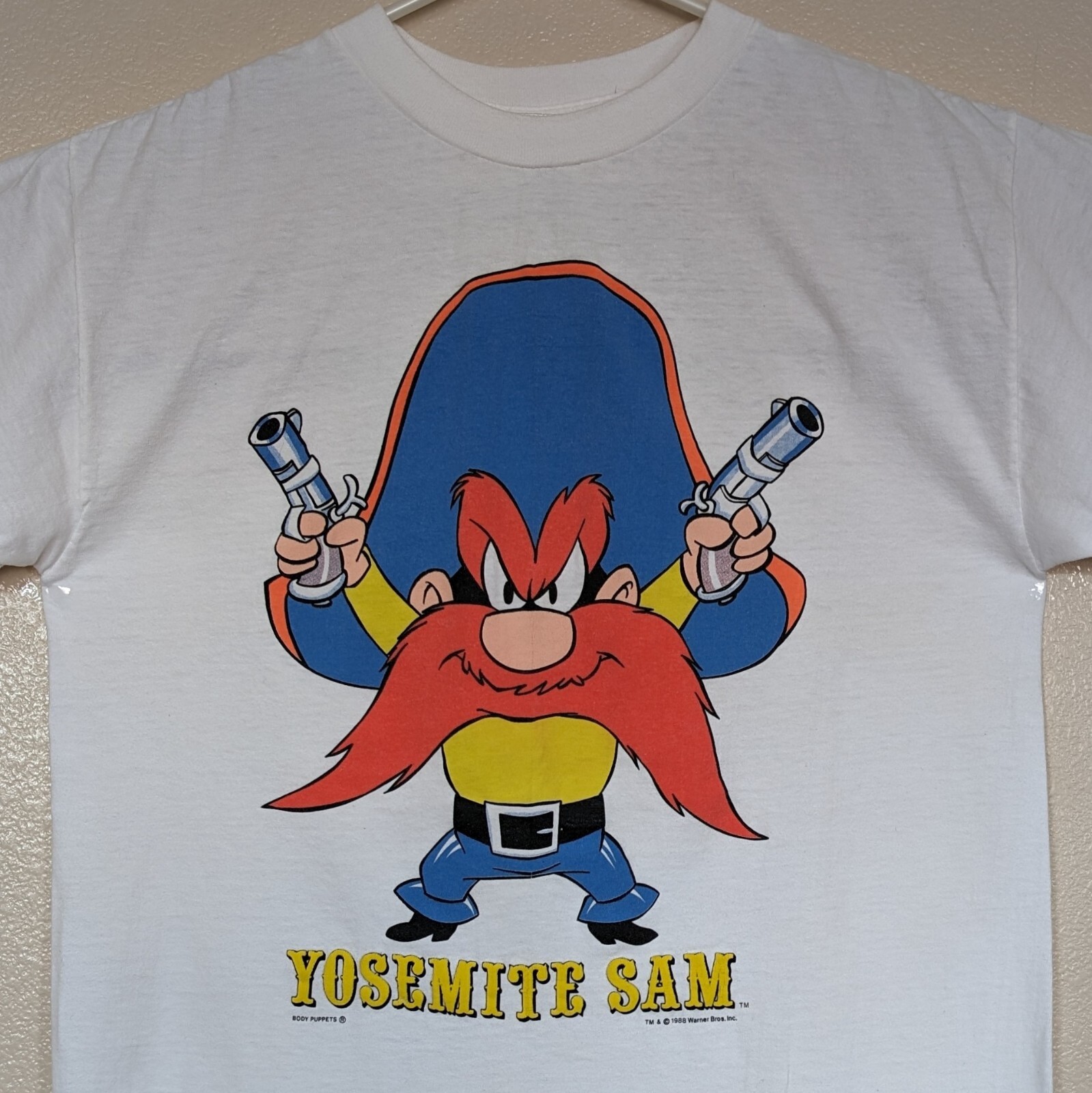 Vintage 1988 Yosemite Sam Guns Large T-Shirt Looney T… - Gem