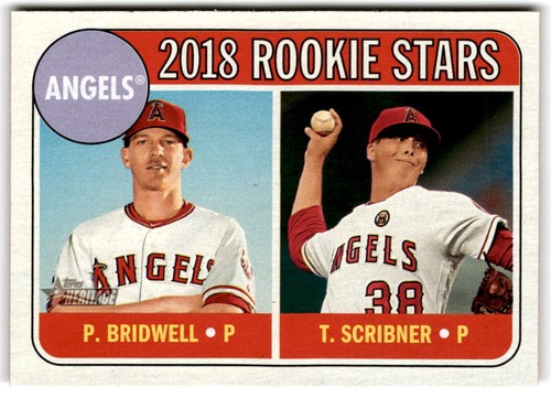 2018 Topps Heritage #224 Parker Bridwell / Troy Scribner RC | eBay