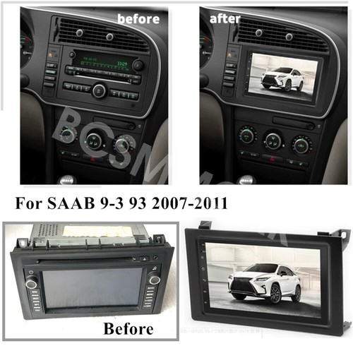 Fit For Saab 9-3 93 2007-2011 Radio Stereo GPS For Carplay Audio Touch ...