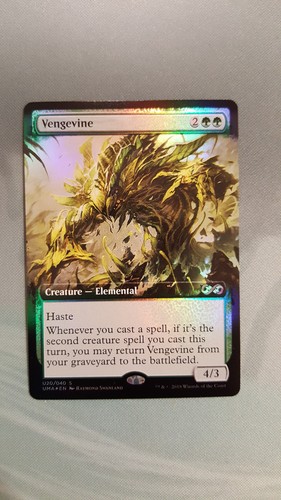 Ultimate Masters Vengevine mtg ultimate box topper foil promo | eBay