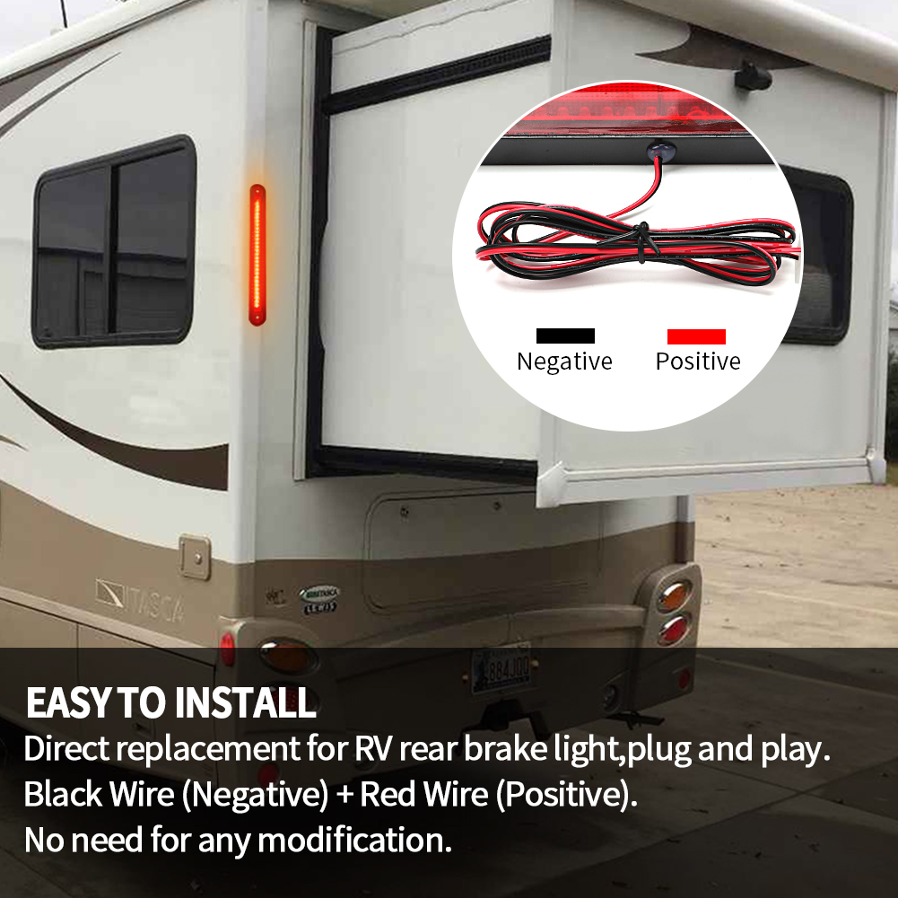 2x ATC LED Stop Brake Turn Tail Light For Winnebago Navion View Tour RV ...