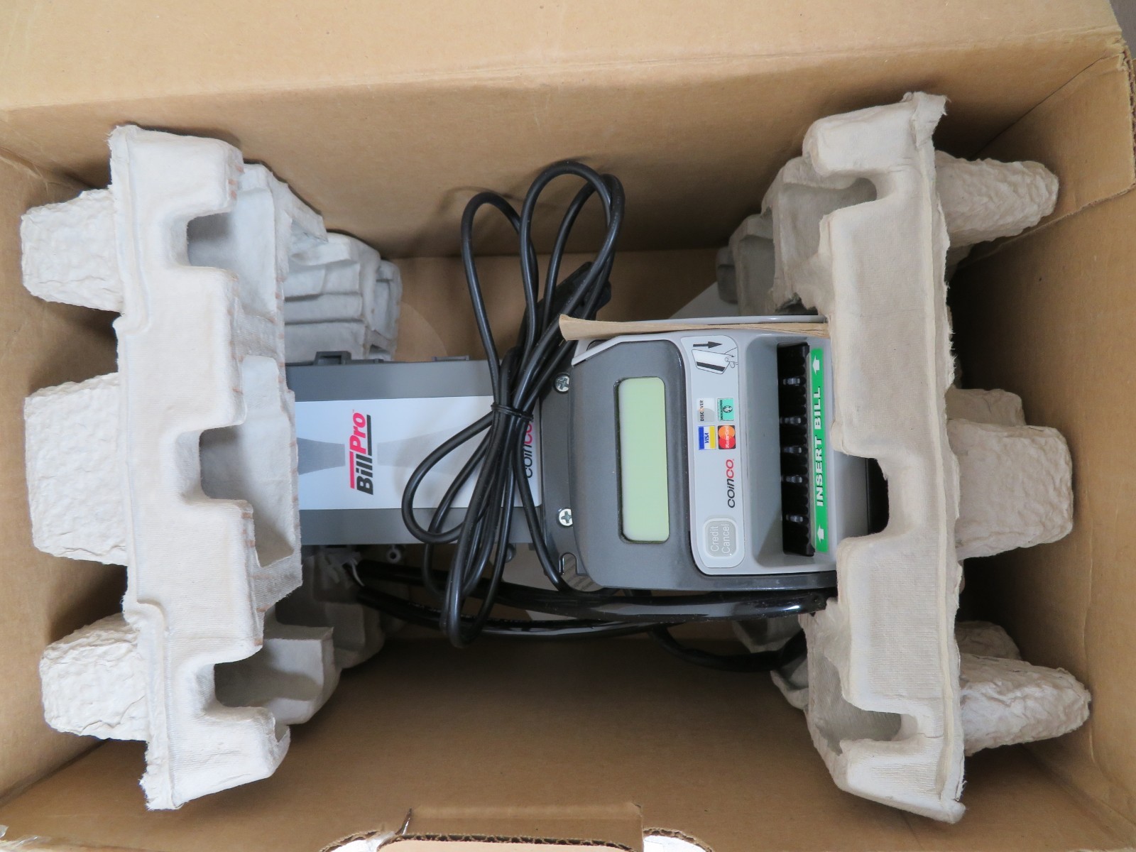 Coinco BP2 CRX5G Bill Acceptor Validator with Credit Card Mask NIB ...