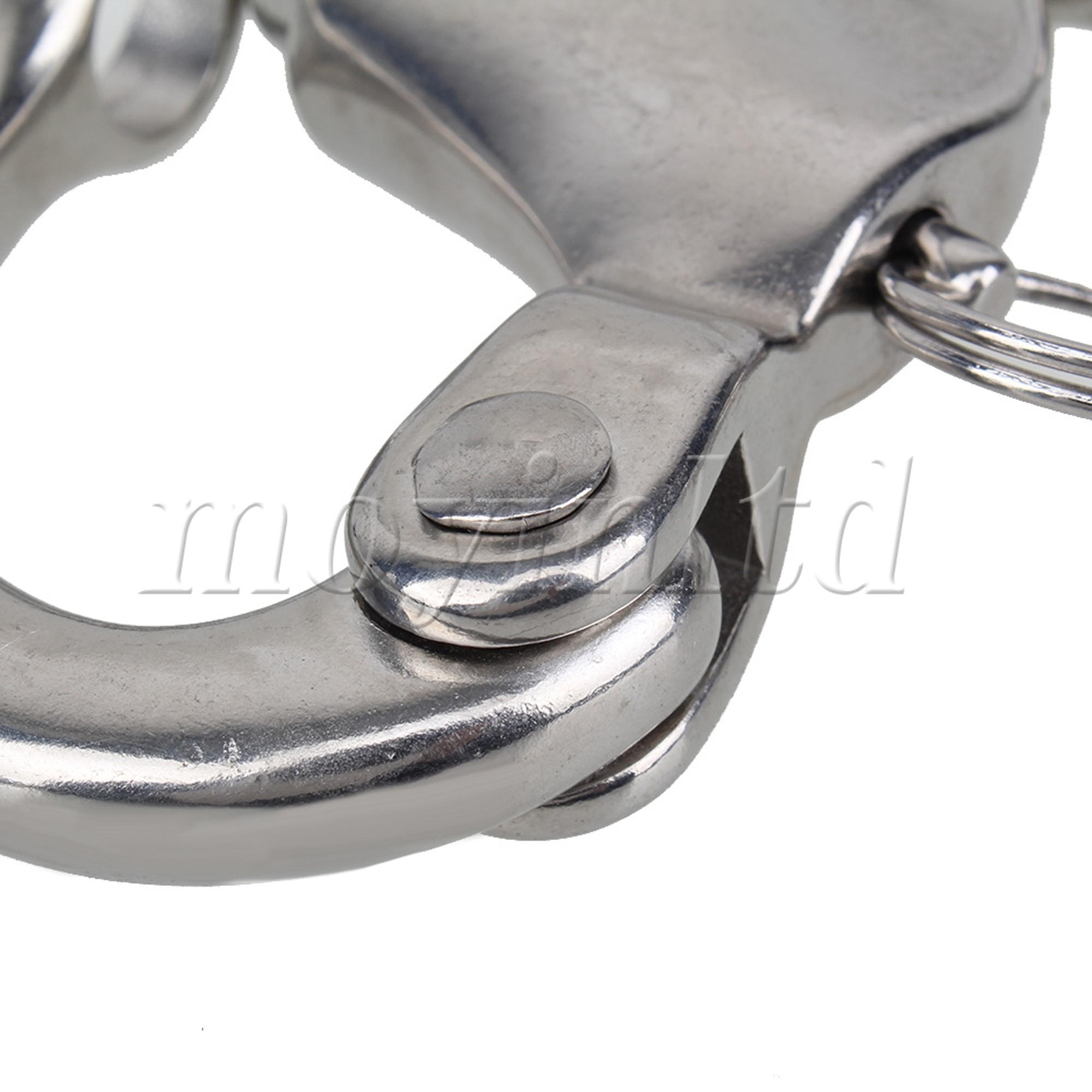 Stainless Steel Shackle with Large Swivel Fixed Bail Large Size 304 ...