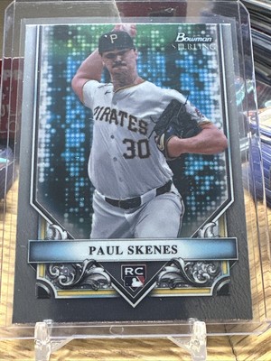 Paul Skenes RC 2024 Bowman Sterling Rookie - Pittsburgh Pirates BSR-30 ...