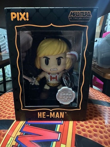 Thrill Joy PIX! MOTU He-Man Common 1/5000 Limited Edition SUPER RARE ...