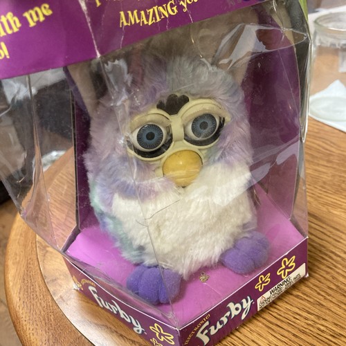 FURBY ORIGINAL WITH BOX NEVER USED 1999 RAINBOW COLORED NEW | eBay