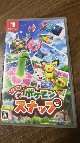 New Pokemon Snap Nintendo Switch Japanese Ver With 2018 Case 15 k | eBay