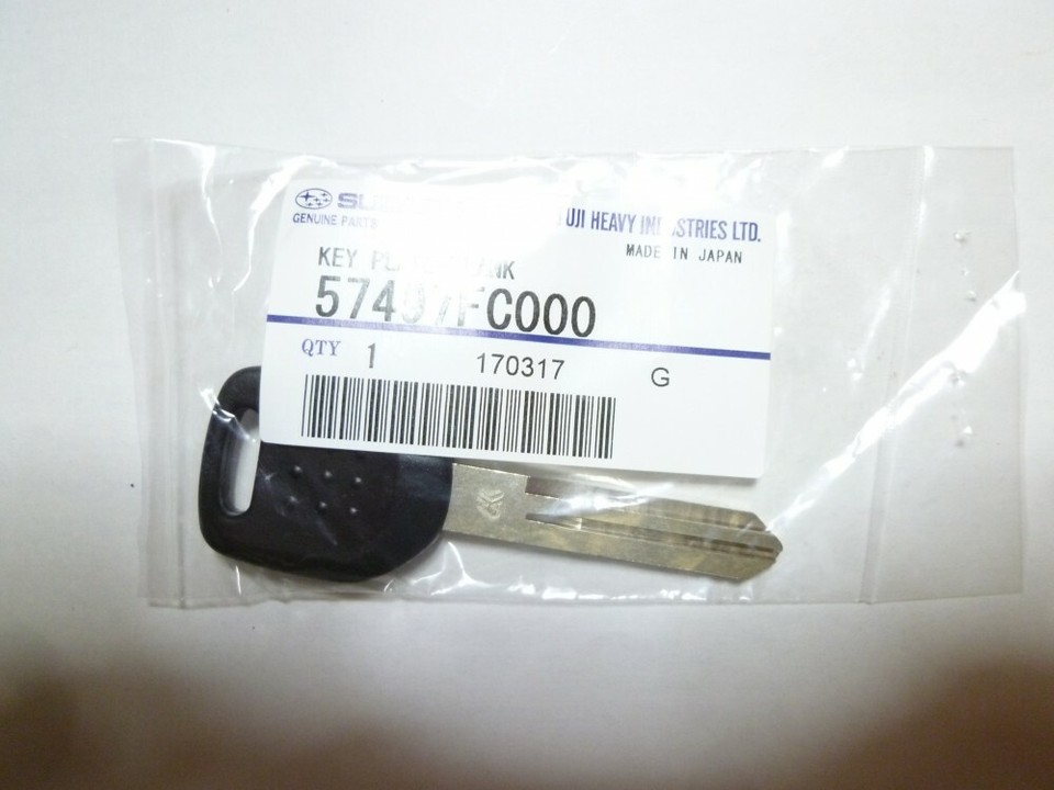 Subaru Master Key Blank Forester Impreza Legacy Outback STI WRX ...