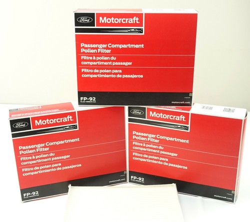 3 Pack OEM Motorcraft FP92 FP79 Cabin Air Filter Ford | eBay