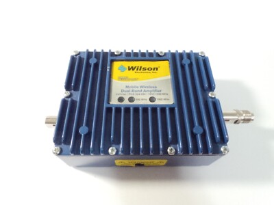 wilson 271245 800mhz/1900mhz mobile-wireless dual band amplifier | eBay