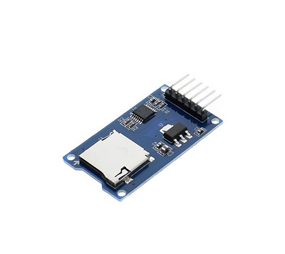 MODULO LETTORE SCRITTORE SCHEDA MICRO SD CARD Arduino mini TF reader ...