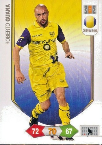 Chievo Verona, Roberto Guana - Panini Adrenalyn Base Card 2010/11-new ...