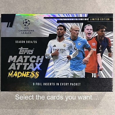 Topps Match Attax Madness 2024-25 - Limited Edition London - Single ...
