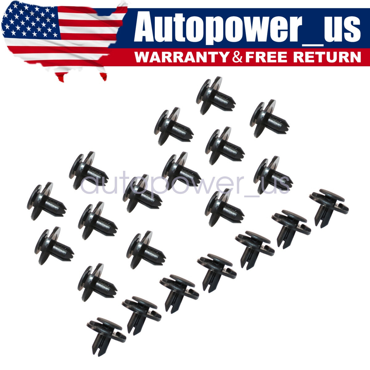 20PCS NEW Rocker Fender Liner Moulding Clip suitable Fits Nissan 01553 ...
