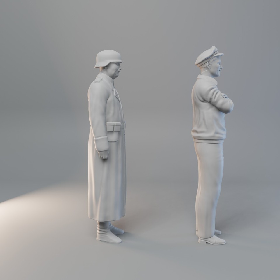 Hogan's Heroes 5 Piece 3D Printed Set 1:24 - Klink Schultz Hogan Lebeau ...