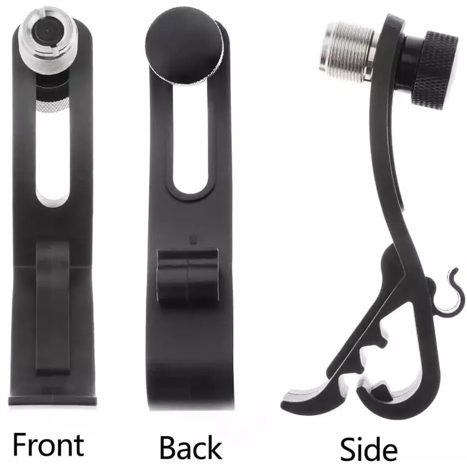 6/12pcs Shockproof Microphone Drum Rim Clip Tom Snare Mount Mic Clamps ...