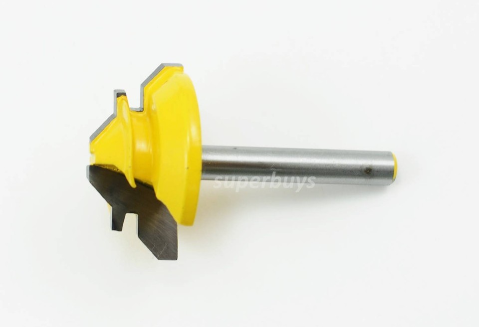 45Degree Mitre Miter Parallel Lock 1/4" Shank Corner Joint Router Drill ...