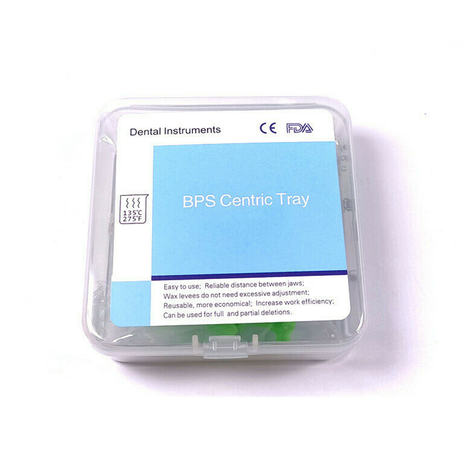 5Box Dental BPS Centric Impression Tray Occlusal Record Articulator ...