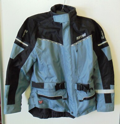 Rhyno Padded Cordura (Ski) Motorcycle Jacket Men’s Small | eBay