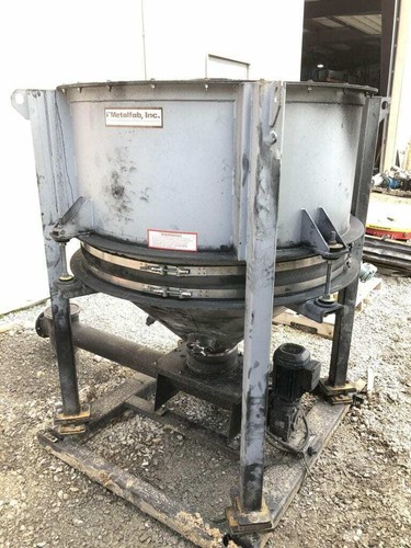 Metalfab MVSI 48" Vibratory Shaker / Screener / Sifter 1.5HP 2150force ...
