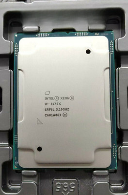 Xeon w-3175x CPU processor-28 cores 56 threads 3.10 GHz 3.8ghz 255w ...