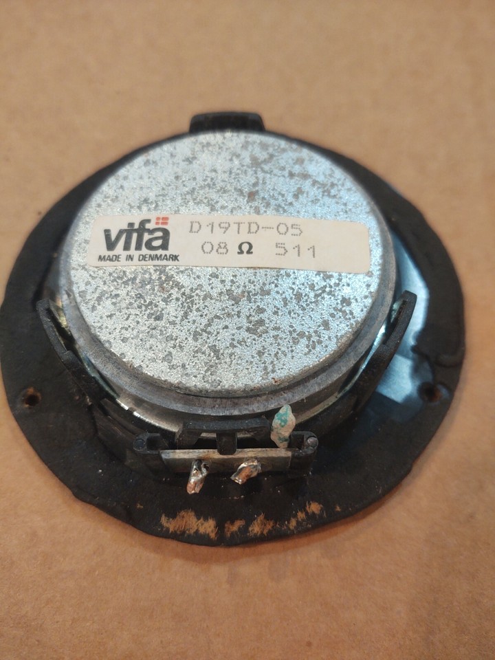 Vifa Tweeter D19TD-05 Excellent Working Condition .LOOK! | eBay