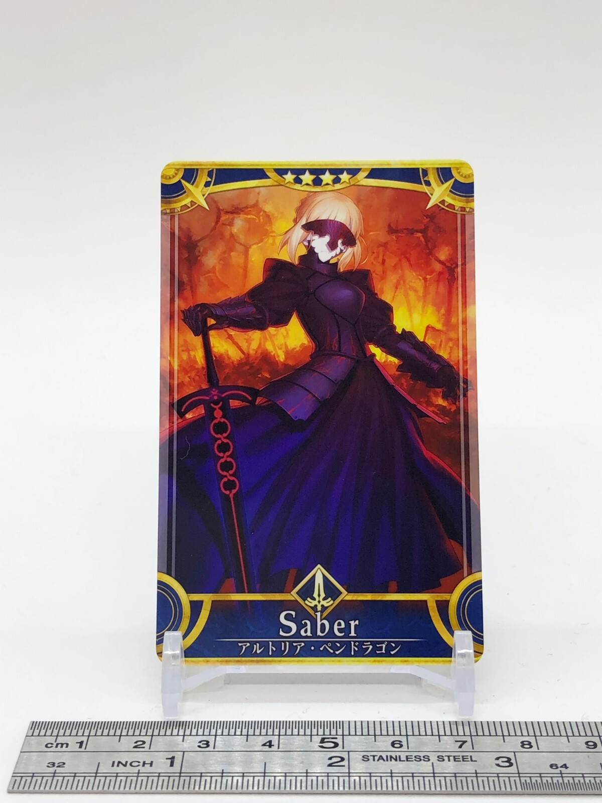 Artoria Pendragon FGO Fate Grand Order Arcade Card TCG Japanese Game ...