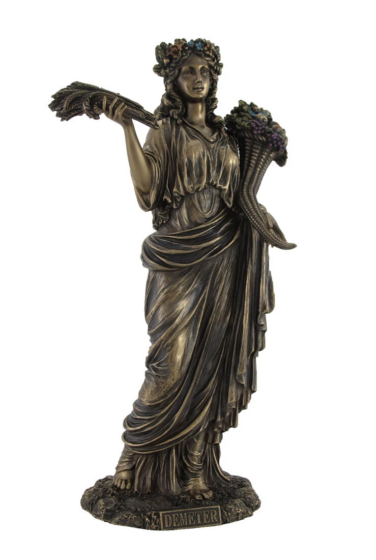 Greek Goddess Demeter Statue