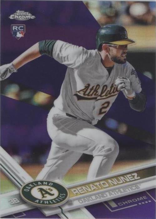 2017 Topps Chrome - Renato Nunez #99 Purple Refractor /299 (RC) for ...