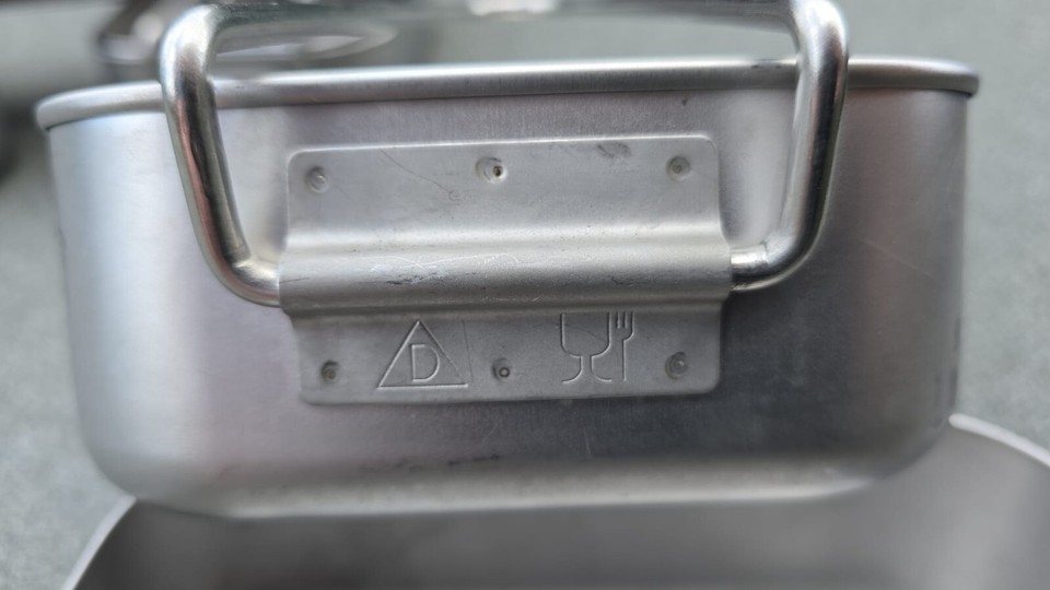 Dutch Army Stainless Steel Mess Tins camping bushcraft military army ...