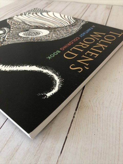 Tolkien's World : A Fantasy Coloring Book by Allan Curless (2016, Trade ...