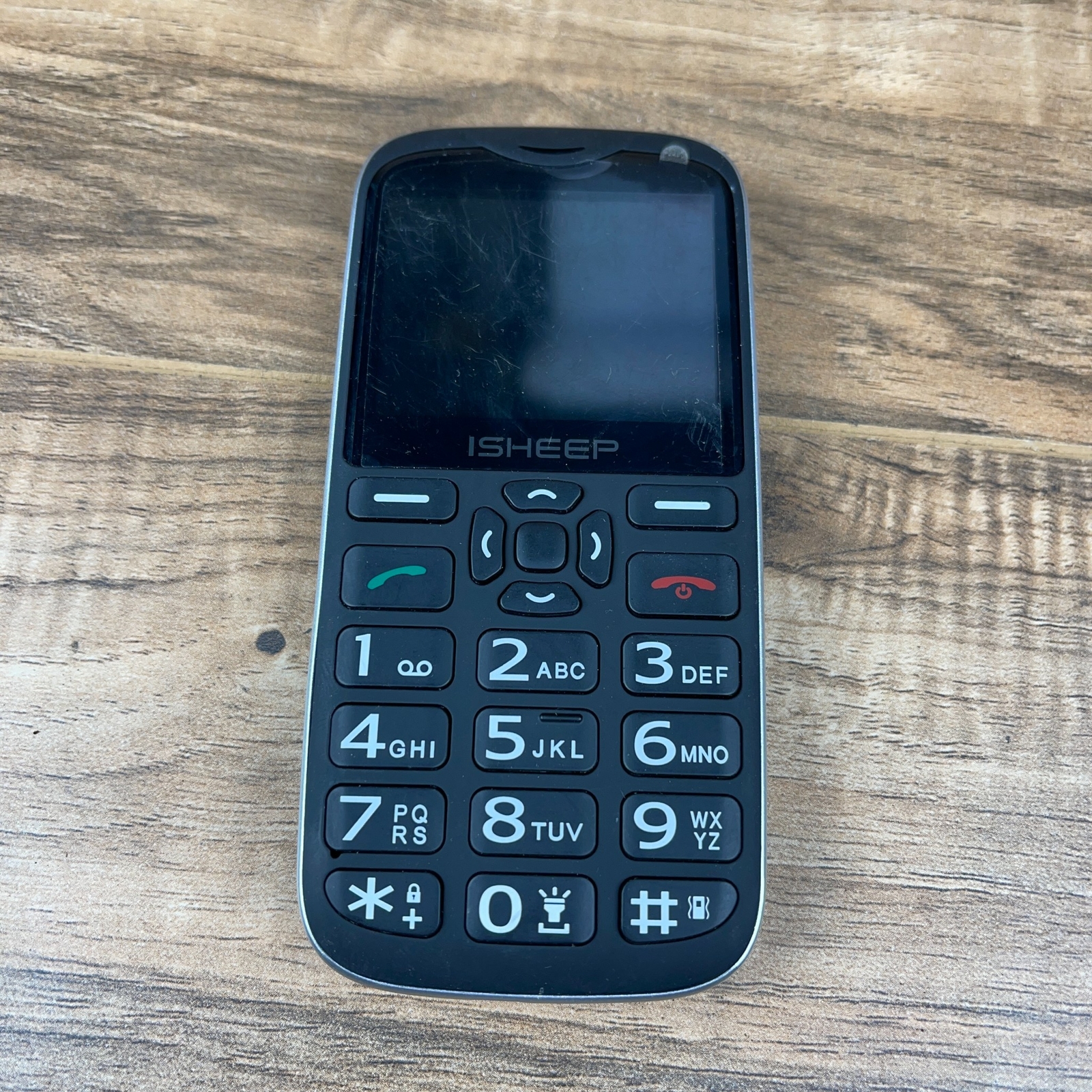 Isheep D210 Black Wireless LCD Display 2 in Storage 2G SOS Button GSM ...