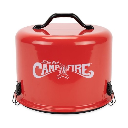 Camco 58031 Fire Pit; Little Red Campfire ™; Uses Propane Cylinder Tank ...
