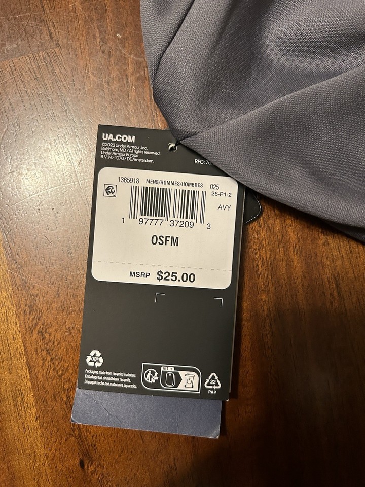 Under Armour Men's UA Storm Beanie Cap Headwear Fleece Skull OSFA Grey ...