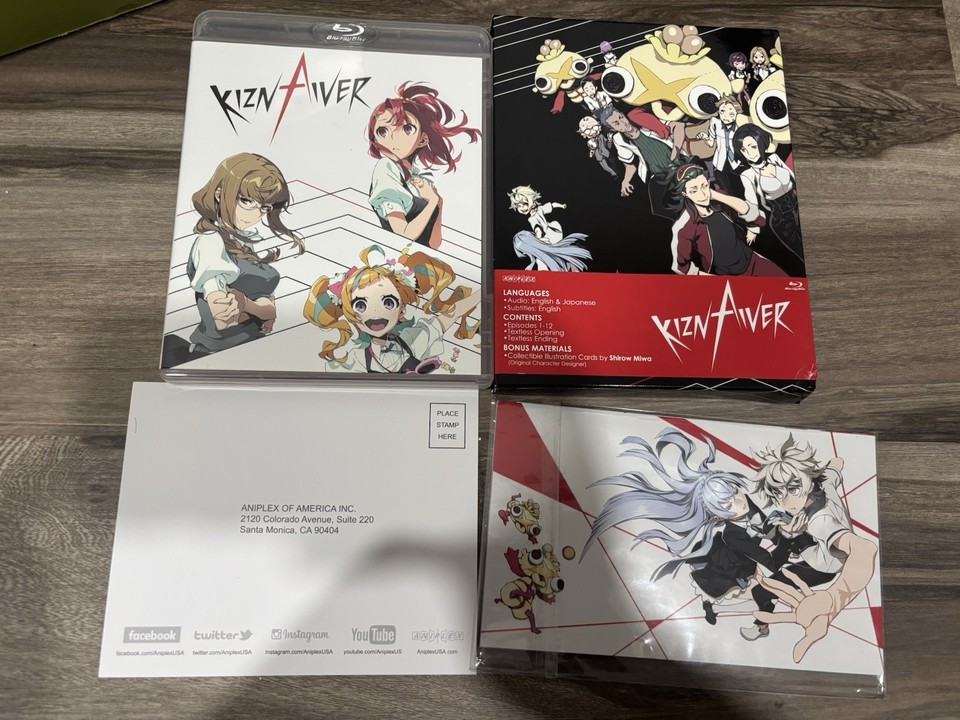 Kiznaiver Complete Series Anime Bluray Aniplex Studio Trigger RARE *SEE ...
