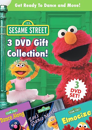 Sesame Street - Dance Move Box Set (DVD, 2006, 3-Disc Set) for sale ...