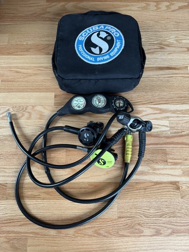 Scuba pro Regulator MK20 1st Stage, G500 2nd Stage And Dacor Guages | eBay