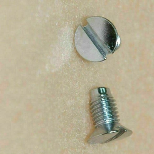 2 Needle Plate Screws Fit Singer Sewing Machines Models 221 222 66 99 ...