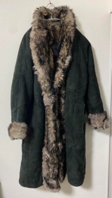 Vintage French Flight Jacket - Real Shearling Fur Coat, Authentic ...