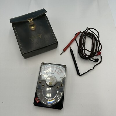 Triplett Model 310 OHMS Analog Multimeter Not Tested Parts Only Leather ...