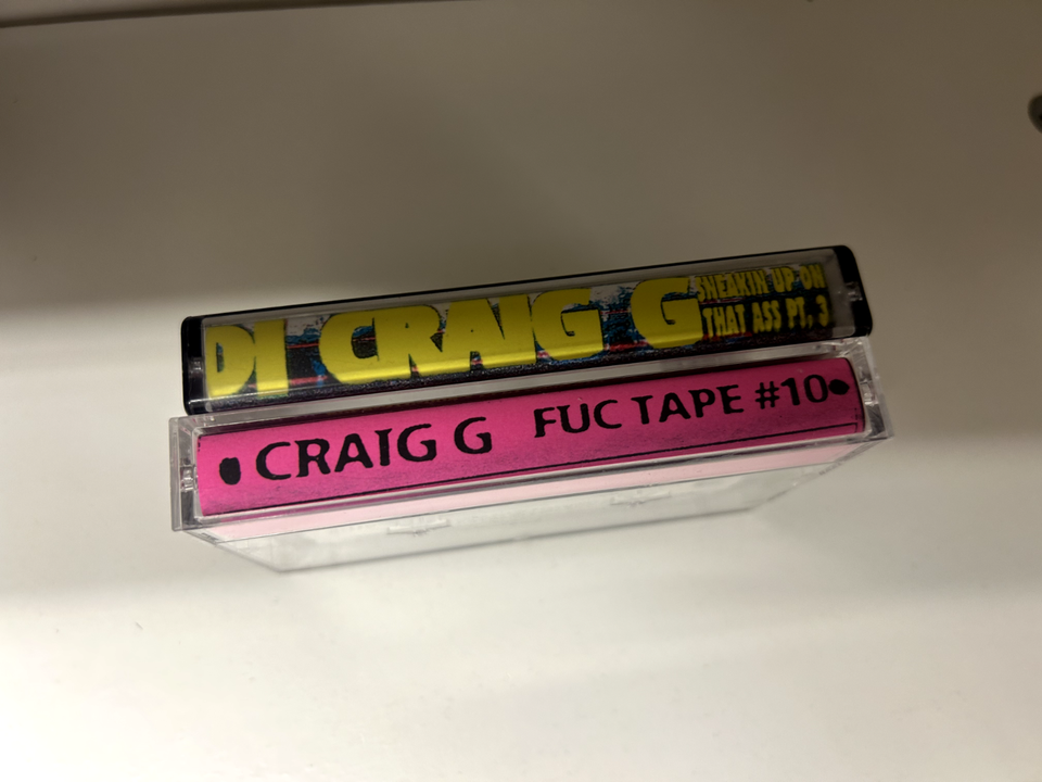 2X DJ CRAIG G 90S HIP HOP R&B NYC MIXTAPE CASSETTE TAPE LOT | eBay