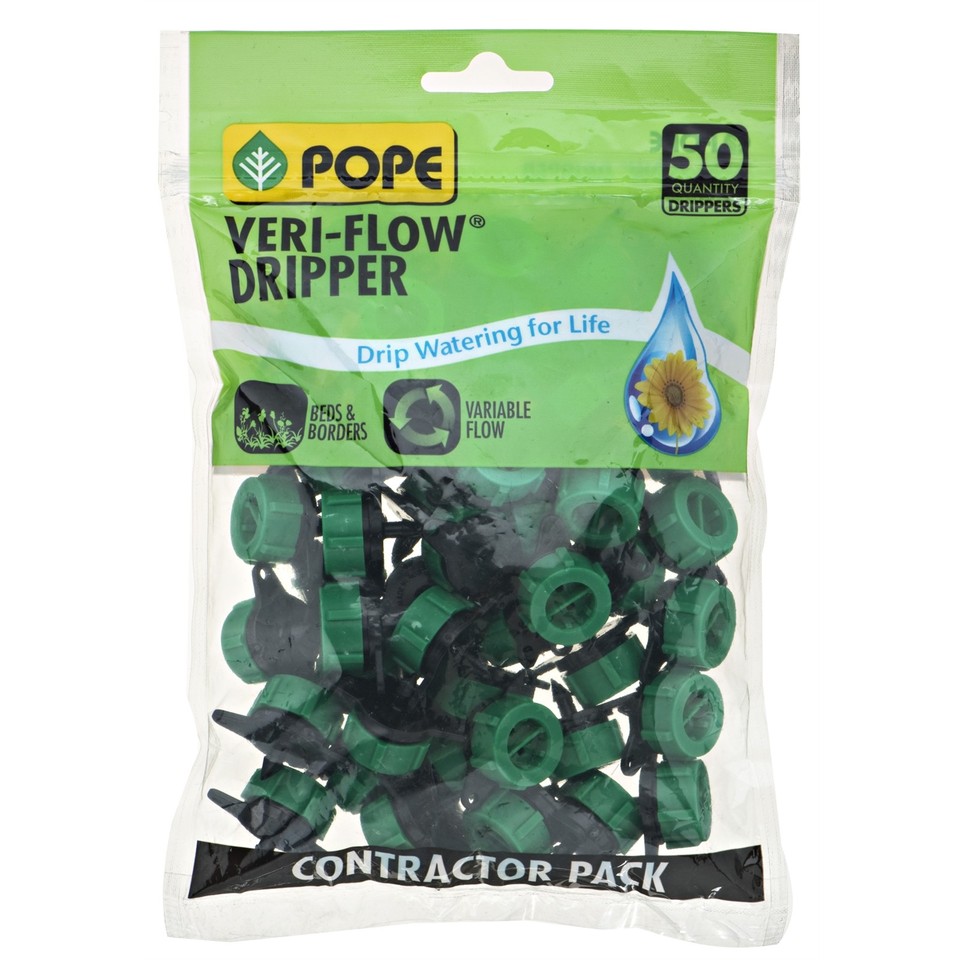 Pope VERI-FLOW DRIPPER For Garden Beds & Borders*Aust Brand- 10Pcs Or ...
