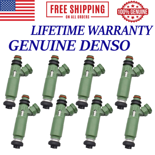 NEW Pack of 8 OEM DENSO Fuel Injectors For 1993-2003 Toyota Land ...