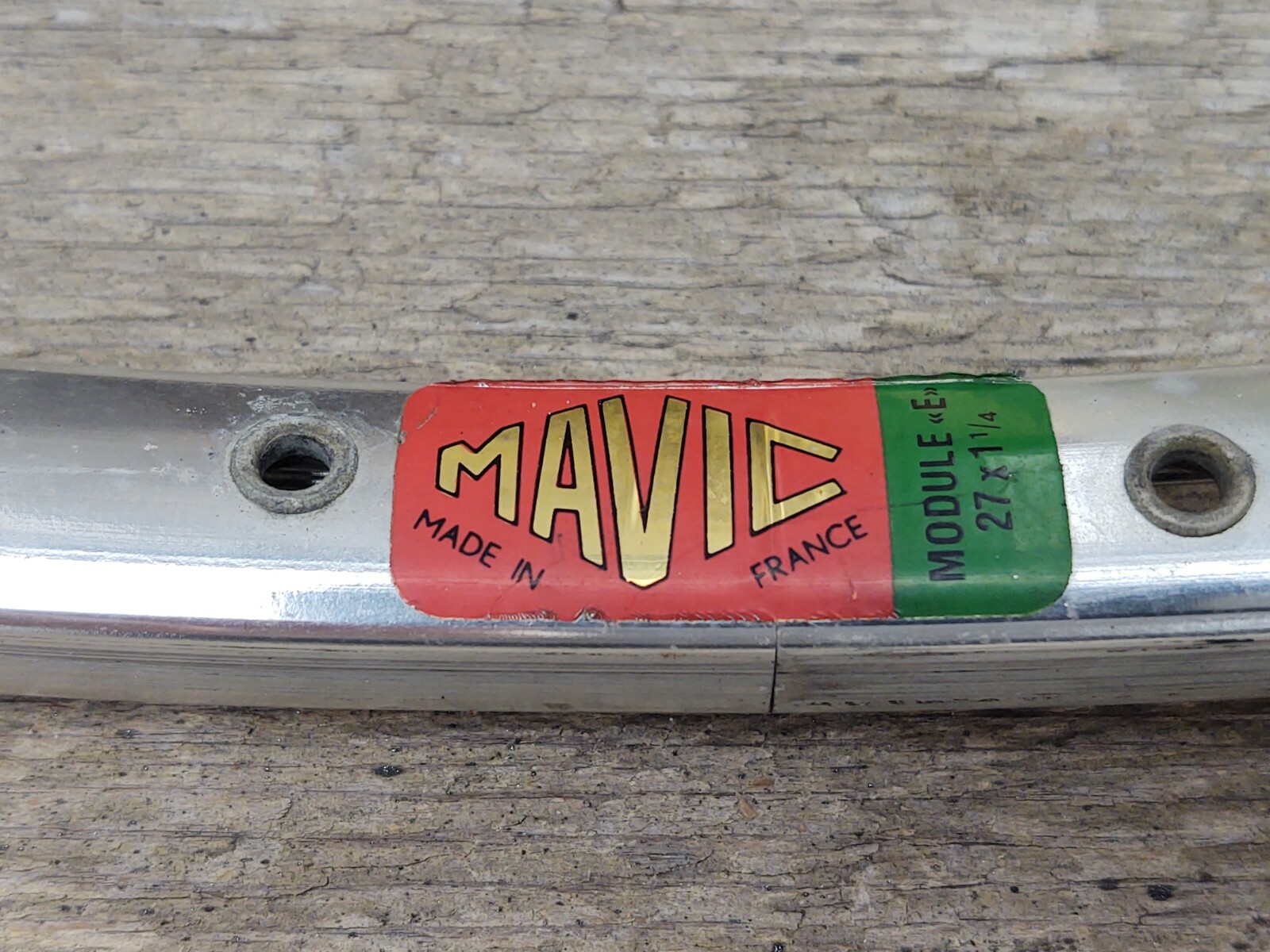 Mavic Module E 27 x 1 1/4" wheel rim 36h - VGC | eBay