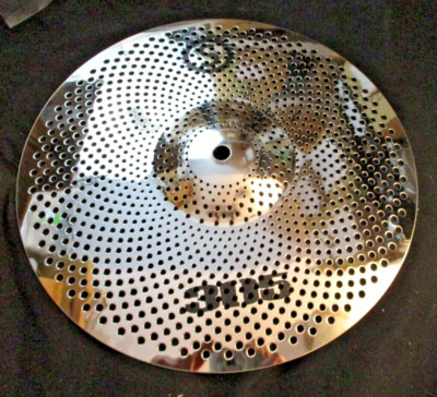 12 Silver Splash Low Volume Cymbal Multi-Use Remote Hi-Hat Bottom ...